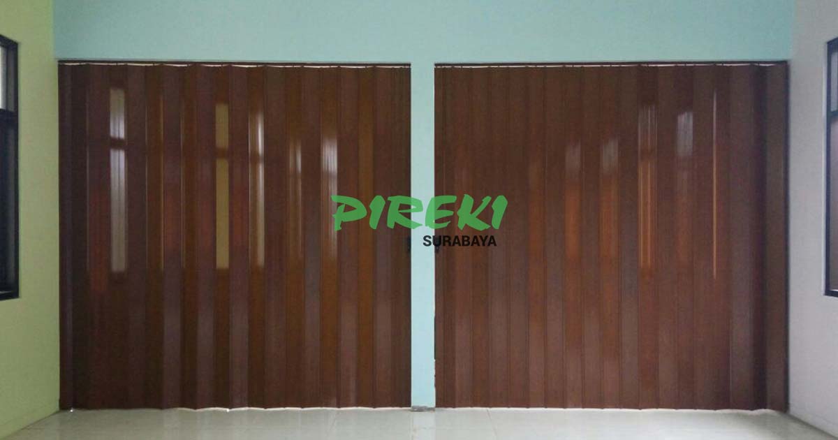 Pintu Lipat PVC Terbaik Untuk Anda – Partisi Pintu Lipat Pireki